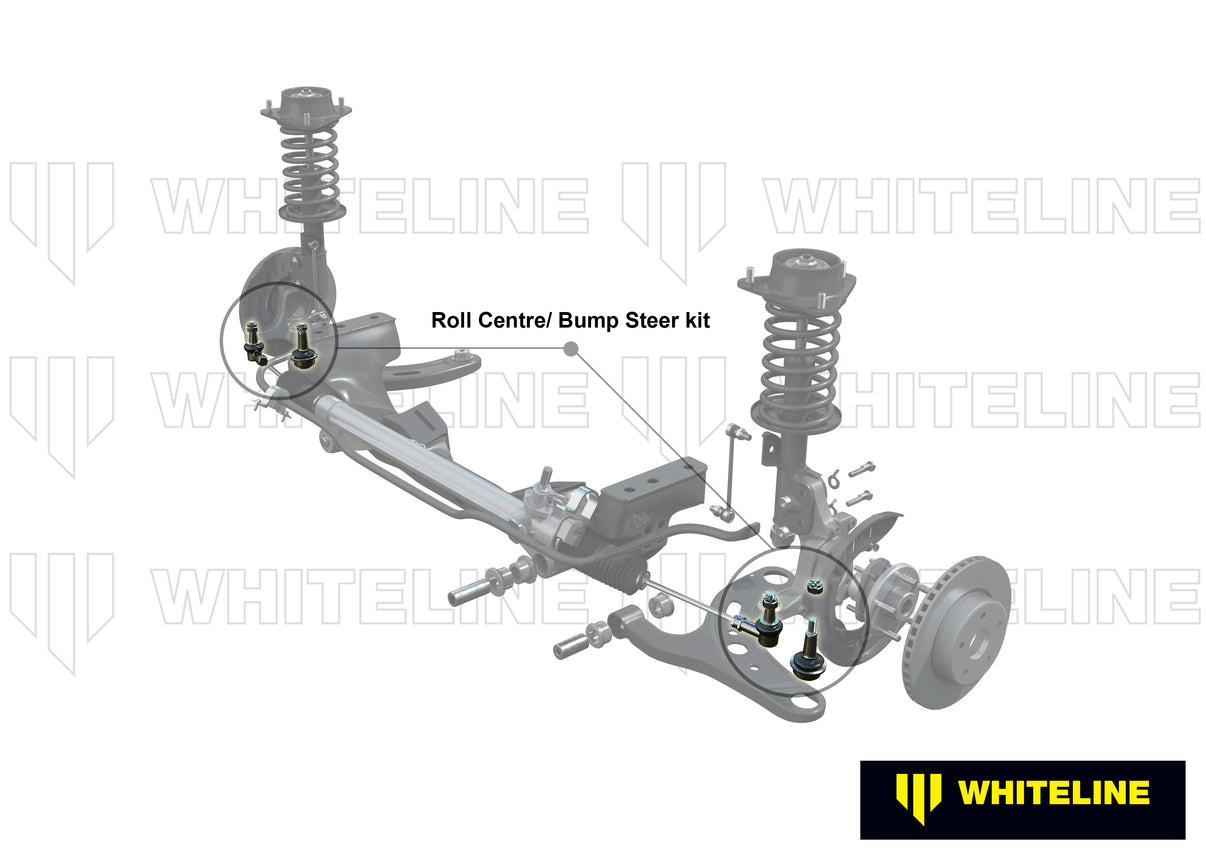 KCA435 Front Roll Centre/bump Steer - Correction Kit – Whiteline USA